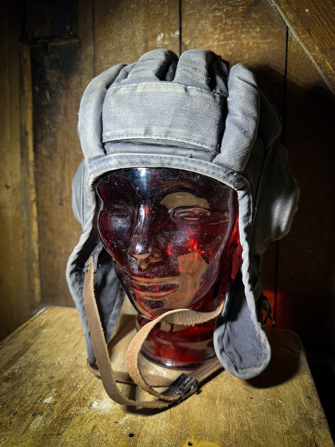 Tankman Helmet, Afghan-soviet War Conflict, Rare 1980s USSR Tank Cap ...