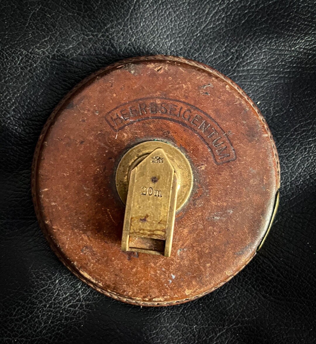 WW2 Measure Tape, Austrian Army Measurement Tape, 1930s 20m/66ft ...