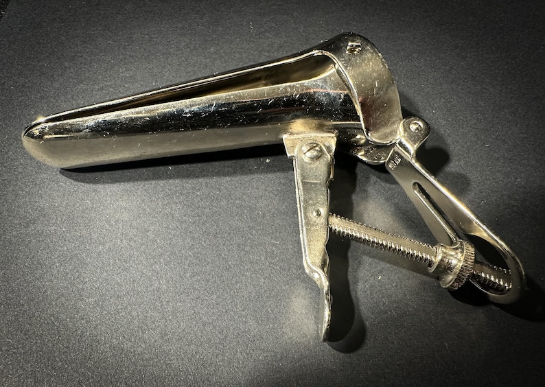 Vintage Medical Laboratory Surgical Tools - Scalpel, Syringe, Speculum ...