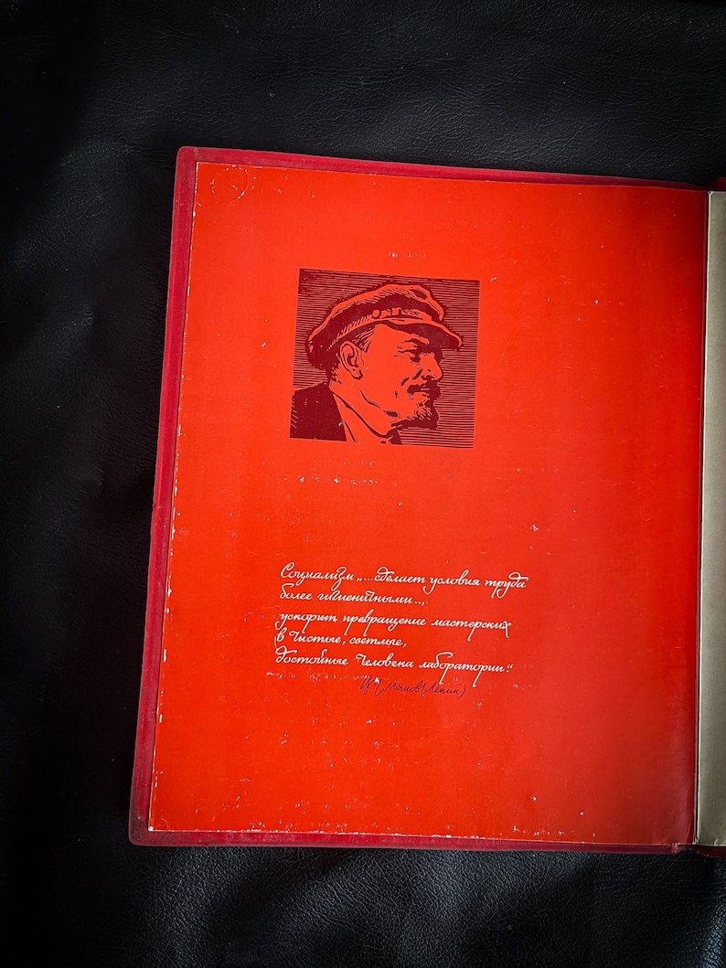 Old Real Vintage Soviet Certificate of Honour. Authentic USSR Diploma ...