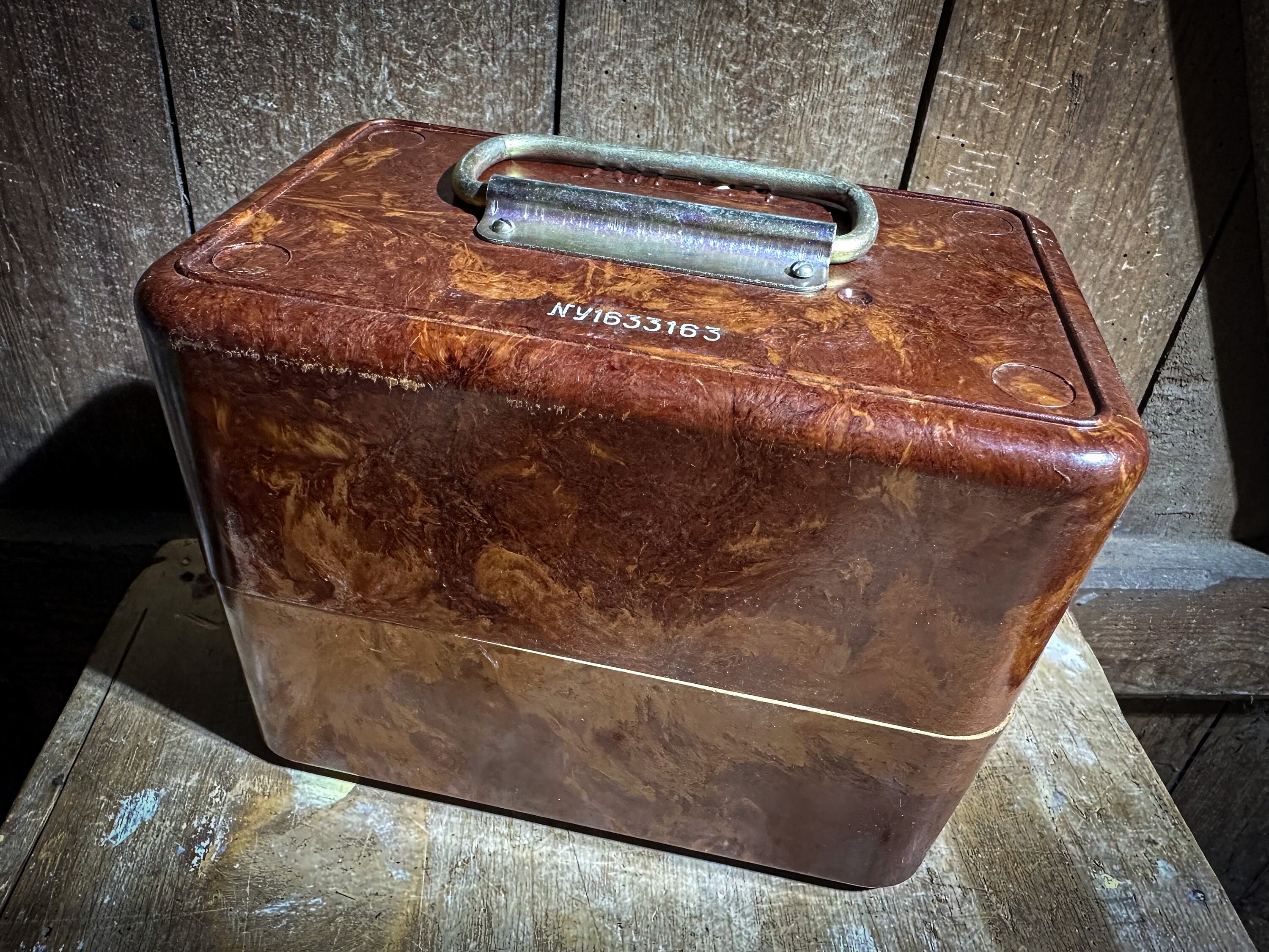 Army Military Bakelite Box Vintage Dosimeter DP-24 AMMO Chest Organizer ...