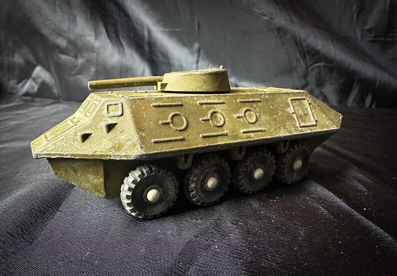 Soviet Model Toy Infantry Fighting Vehicle BTR Tank Military Metal USSR ...