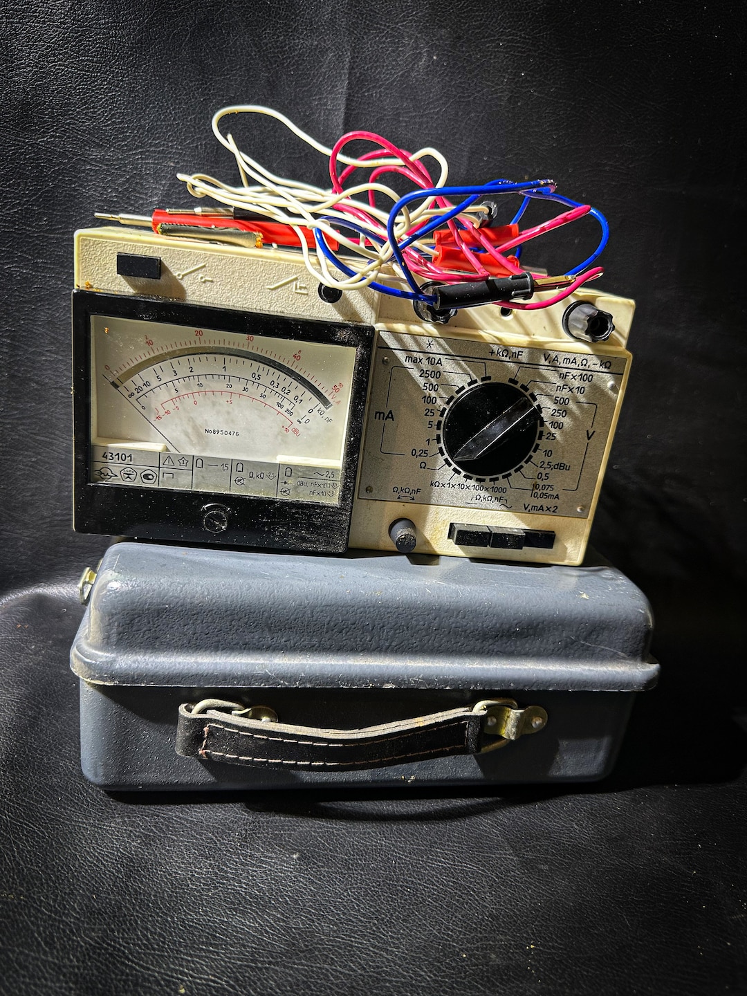Steampunk Vintage Soviet Tester Measuring Device Multimeter 43101 1970s ...