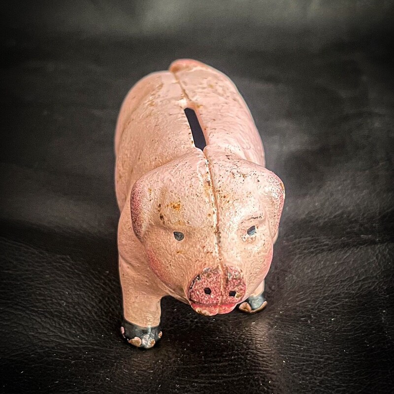 Cast Iron Pig - Etsy