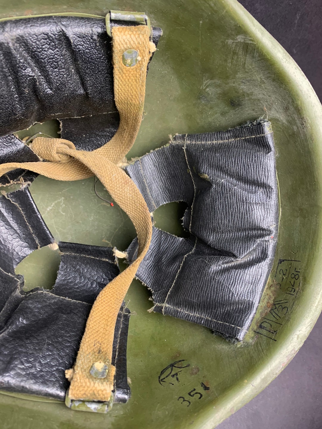 Helmet 1948 Ssh 40 Steel WW2 Original Military Relic of Battlefield ...