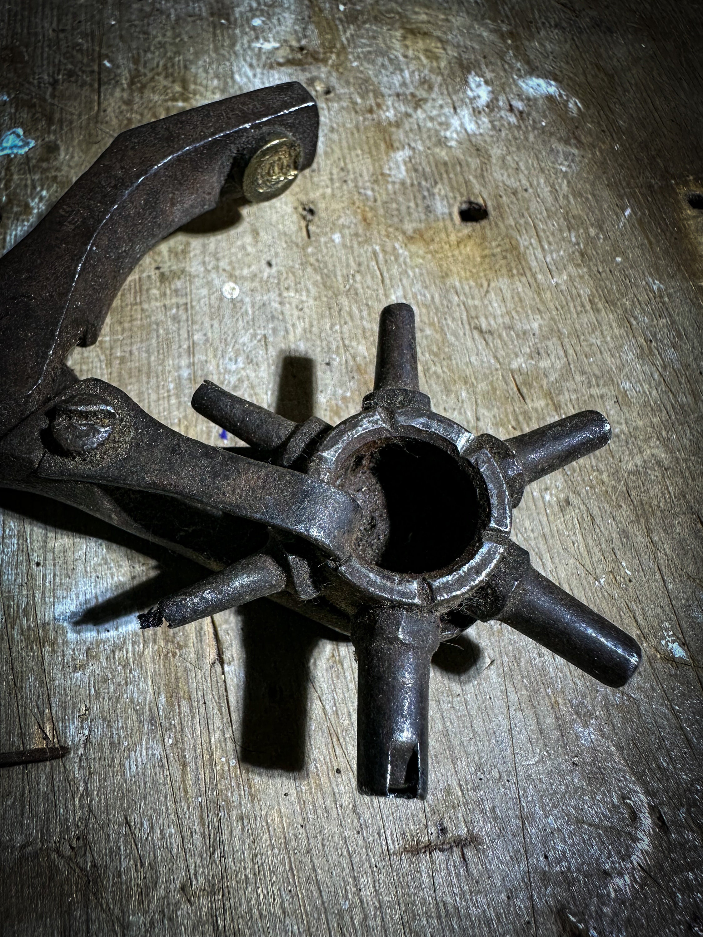 Vintage Leather Hole Punch. 6 Size Antique Hole Puncher. Belt Hole ...