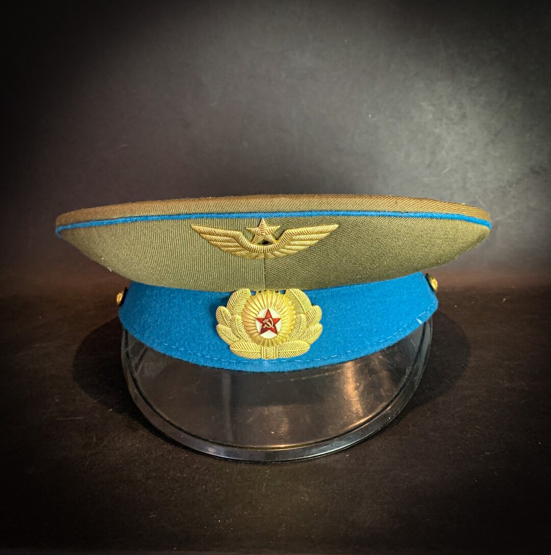 Soviet Aviation, Authentic Aircraft Cap, USSR Pilot Cap, USSR Air ...
