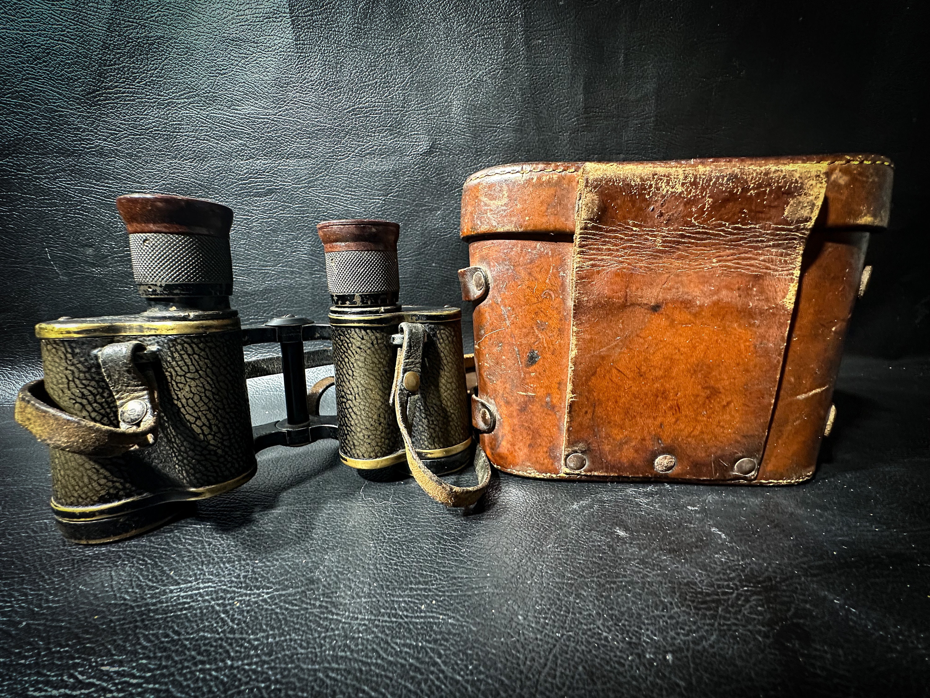 RKKA 1941 Soviet Hammer & Sickle WW2 Military Binoculars 6x30 Relic ...