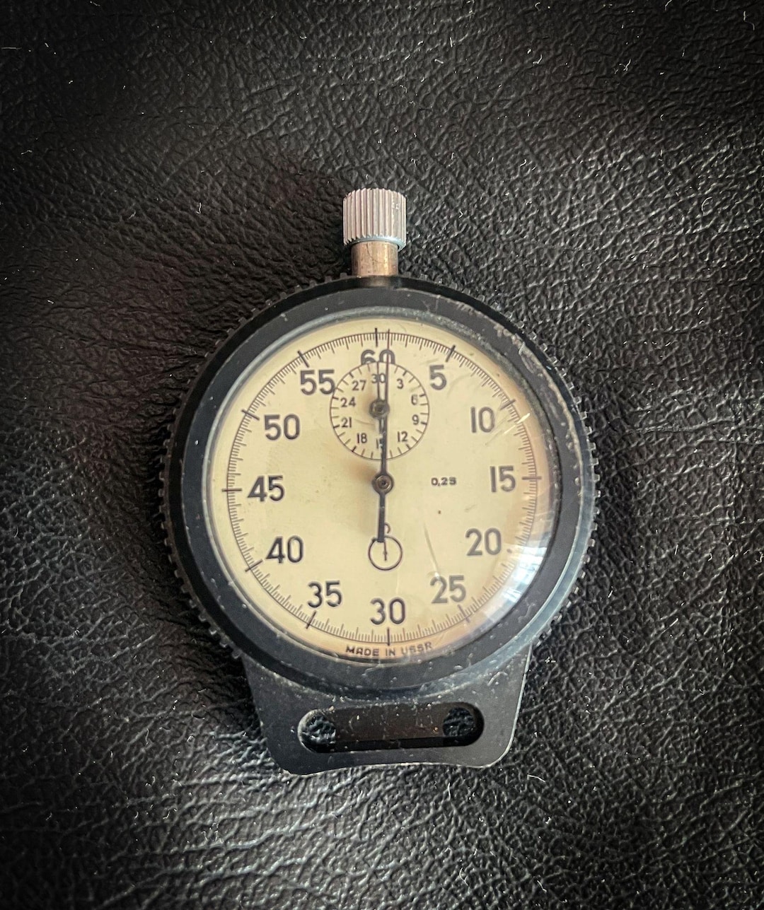 Vintage Soviet Era Mechanical Stopwatch. AGAT 4282 Model Split ...