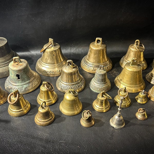 Handmade Brass Bell Etsy