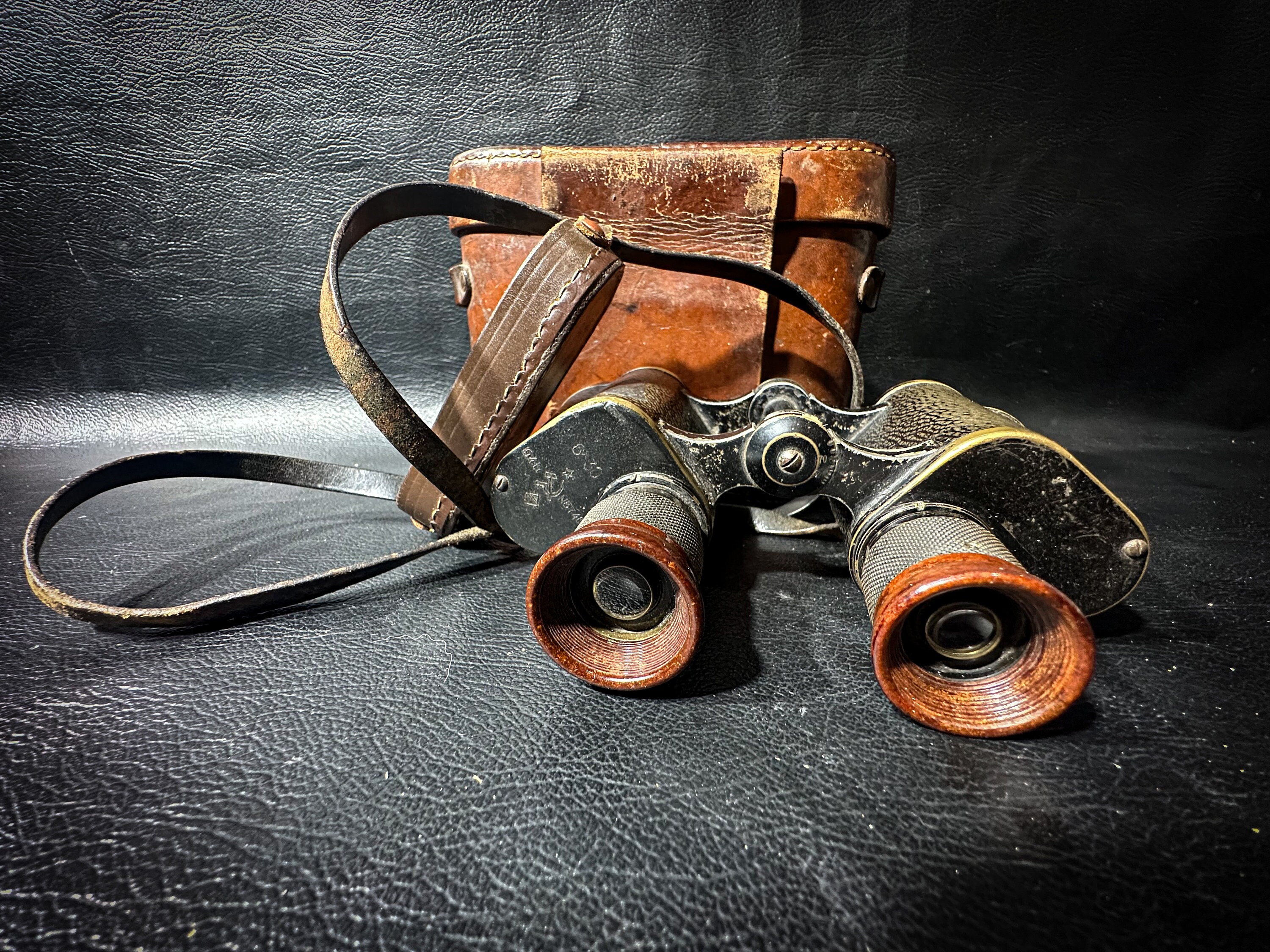RKKA 1941 Soviet Hammer & Sickle WW2 Military Binoculars 6x30 Relic ...