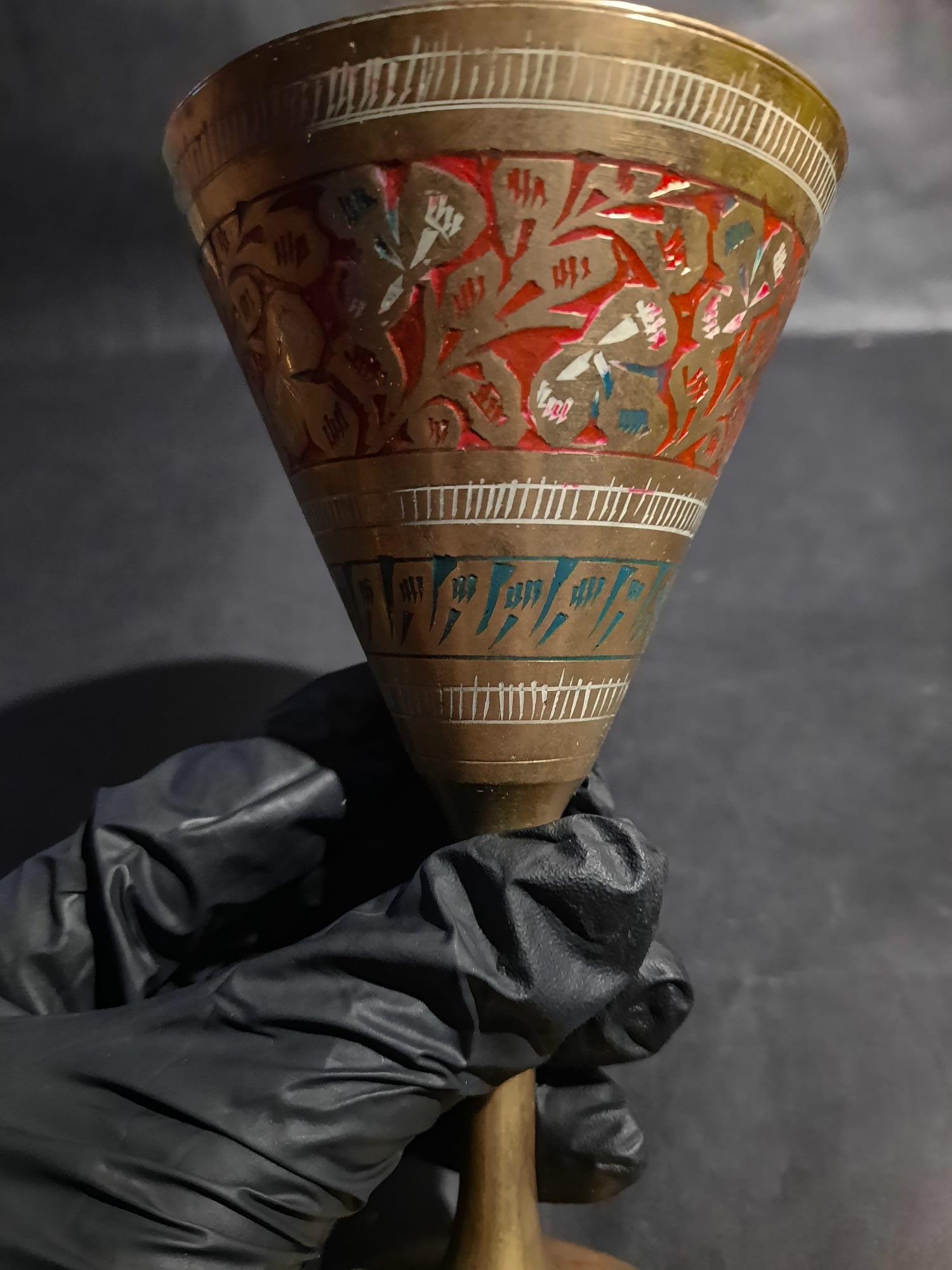 Antique Liquor Cups, Brass Cups or Vases, Brass Cups, Islamic Cups ...