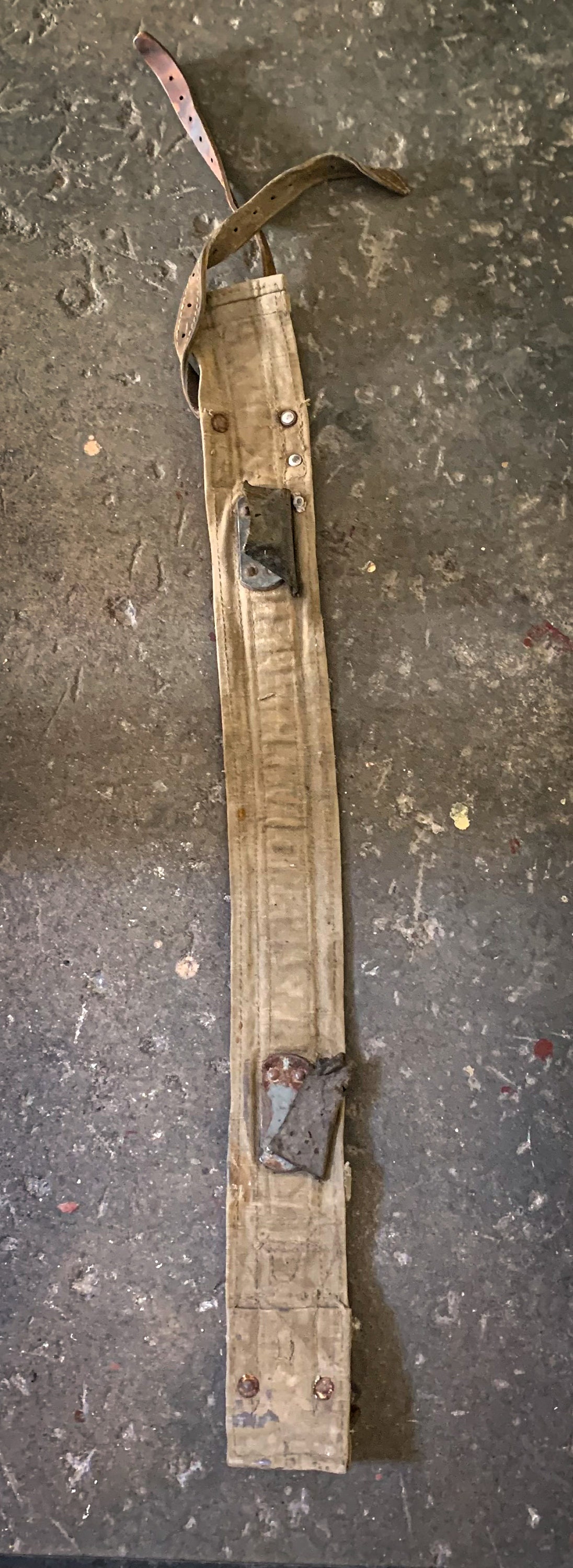 Vintage Soviet Era Heavy Rescue Belt. Work at Height Fitters USSR Belt ...