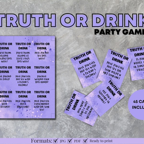 Drinking Games - Etsy