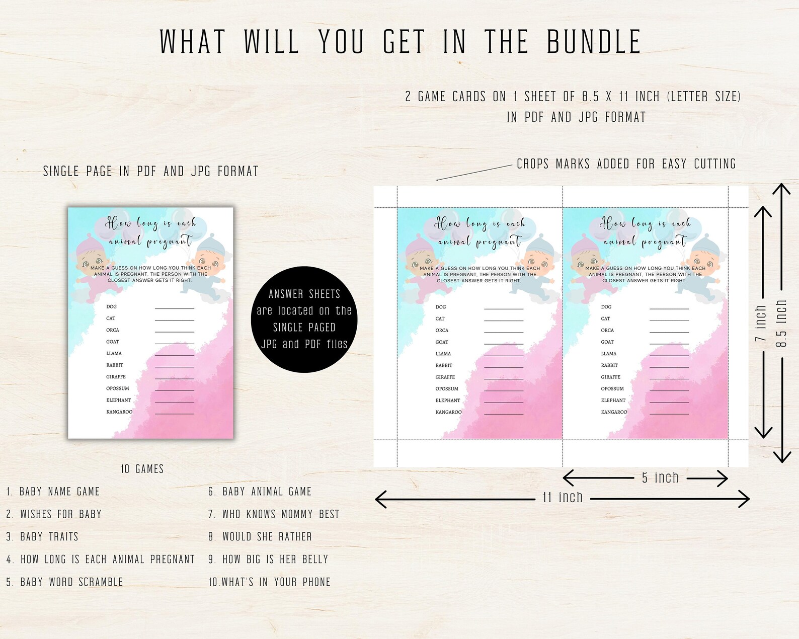 Modern Gender Reveal Games, Baby Shower Games, Gender Reveal Ideas ...