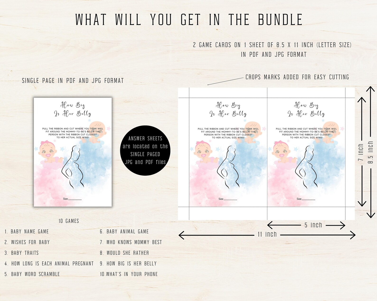 Modern Gender Reveal Games, Baby Shower Games, Gender Reveal Ideas ...