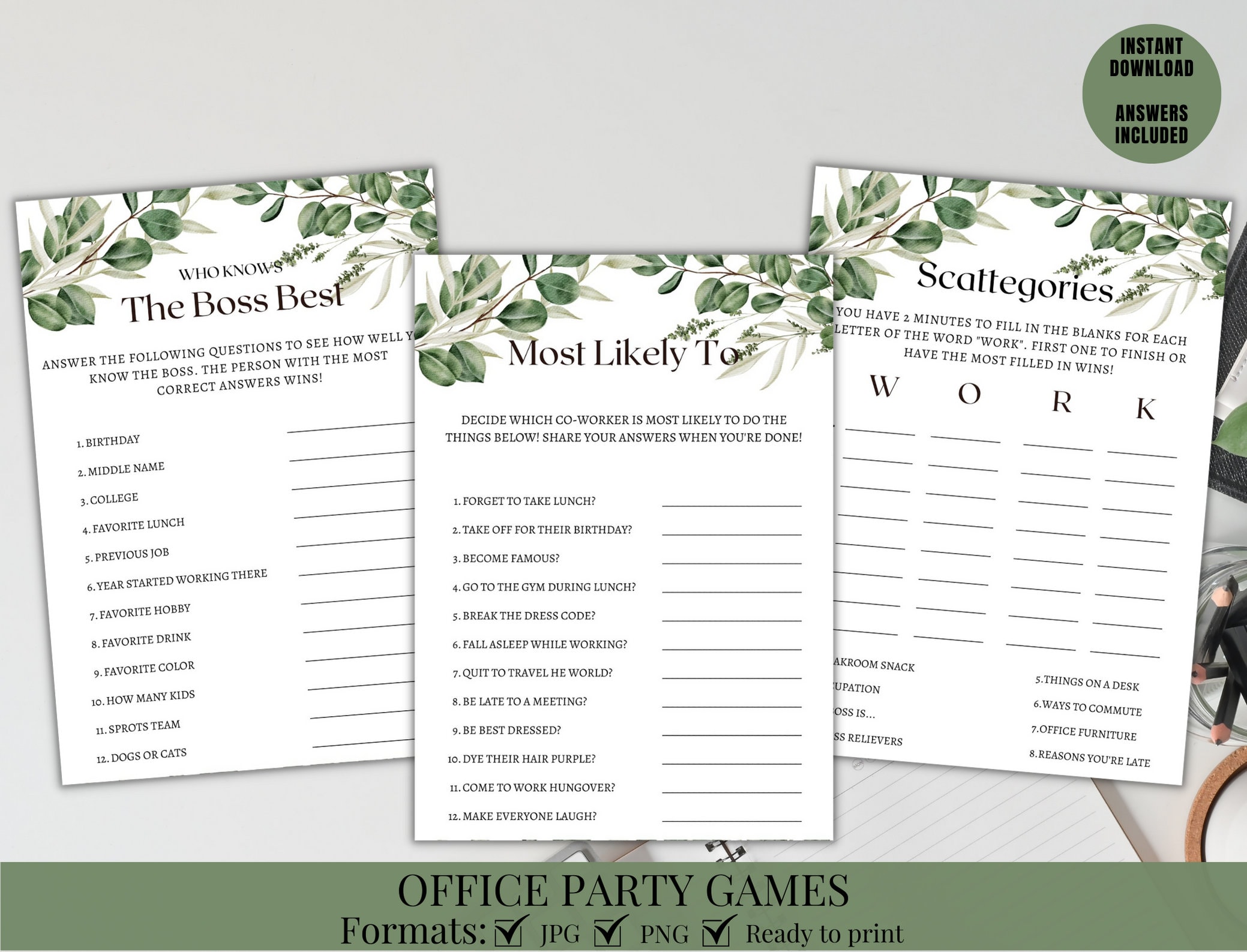 Office Party Games, Work Party Games, Staff Meeting Games, Games for ...