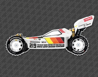 Rc Car Sticker - Etsy