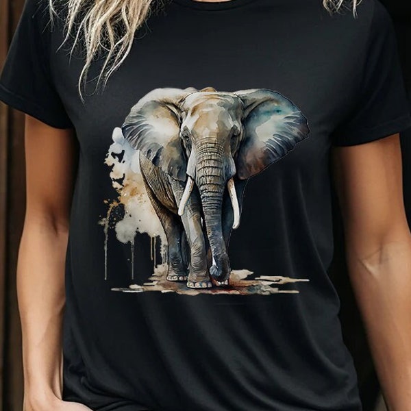 Elephant Tee - Etsy