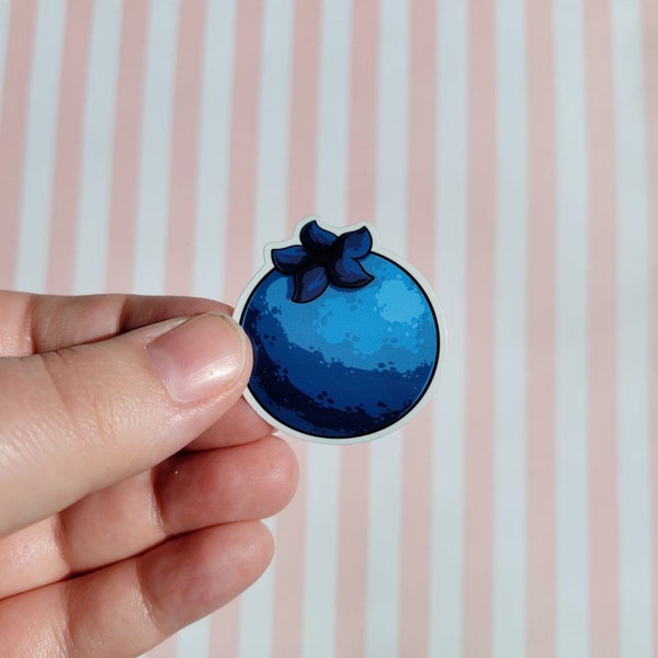 Blueberry Stickers - Etsy