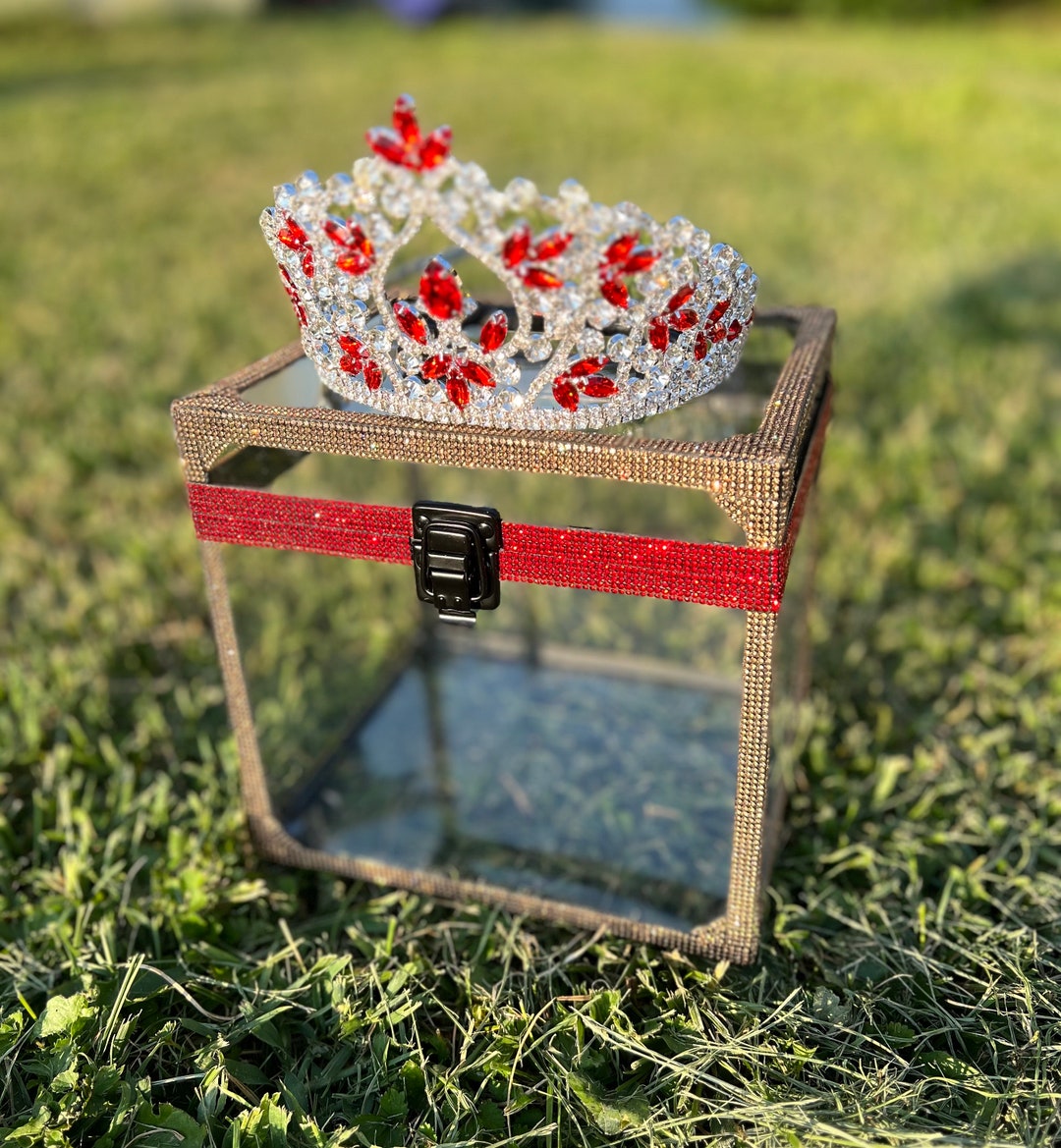 Custom Rhinestones Crown Case - Etsy