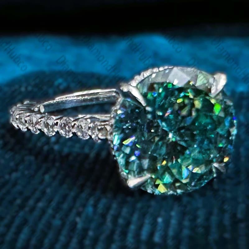 Cyan Portuguese Solitaire - Etsy