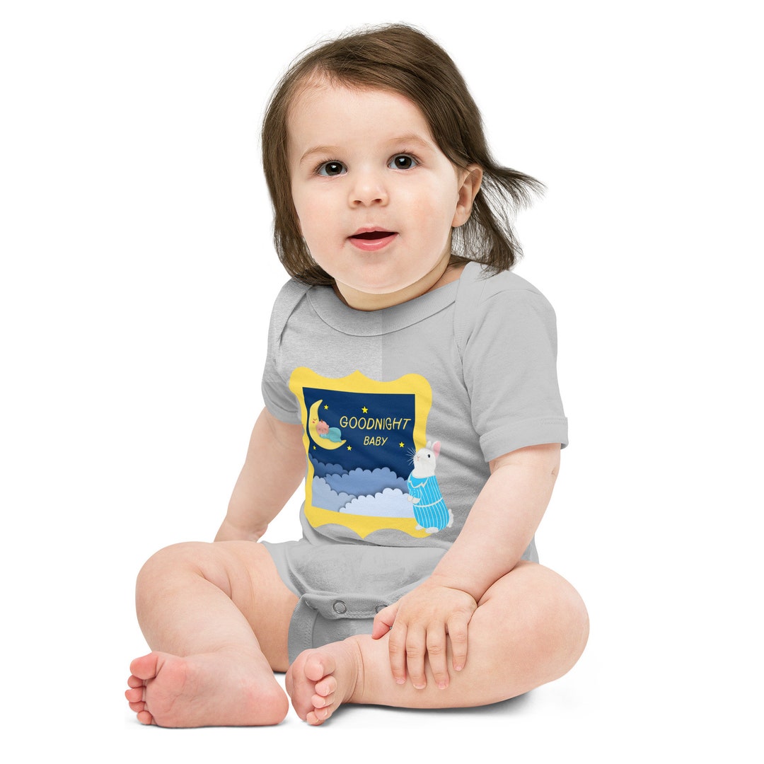Goodnight Moon Inspired Onesie / Goodnight Moon / Blue Baby / - Etsy