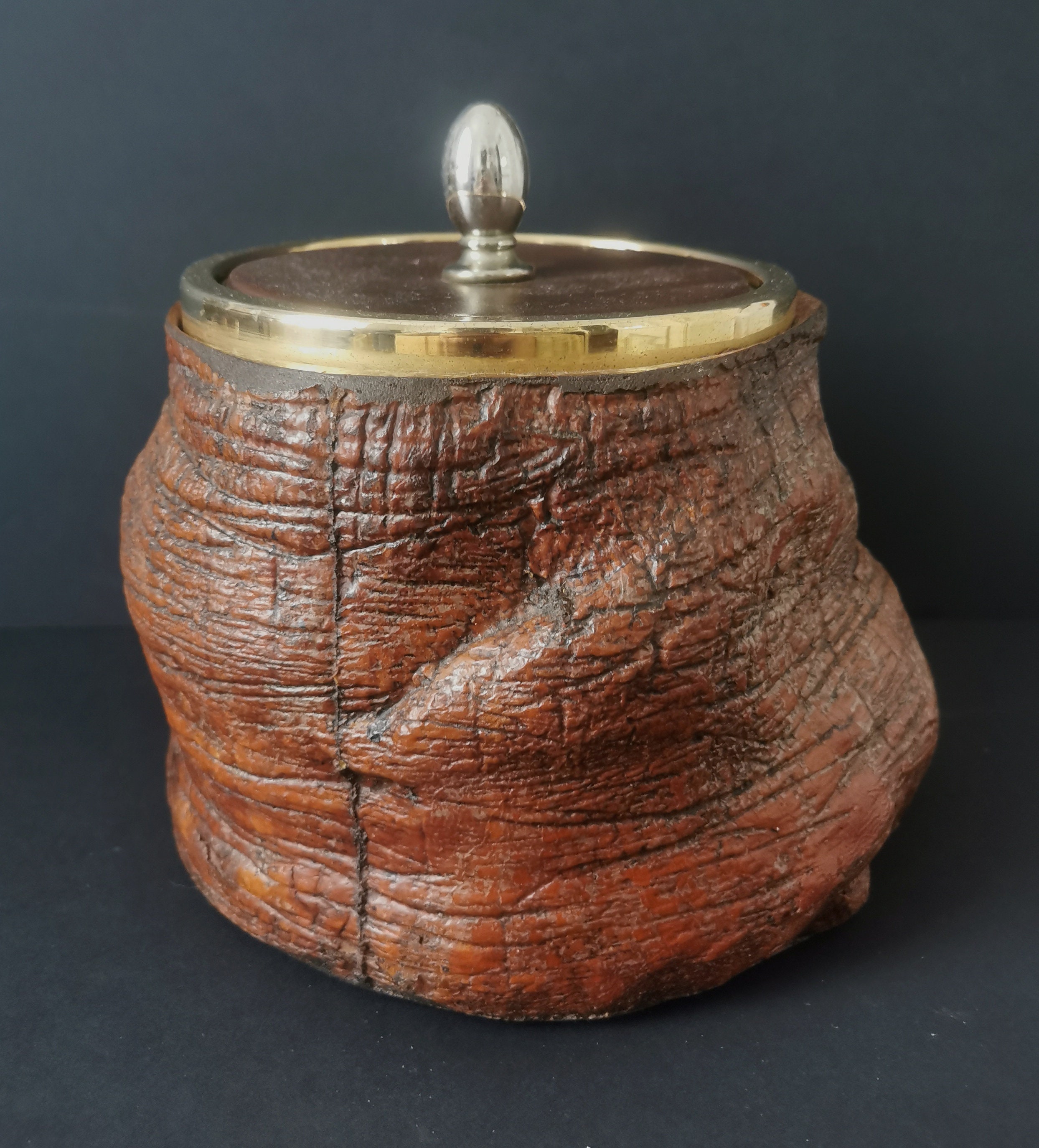 Vintage Ice Bucket, Elephant Foot Shape | 6.3*8.3 Inch | Decorative ...