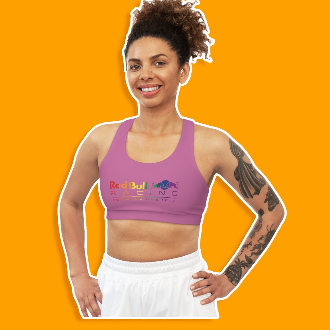 Redbull Sports Bra Formula 1 Bra F1 Max Verstappen - Etsy