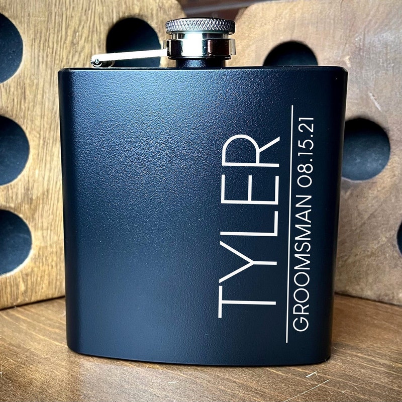 Groomsmen Flasks - Etsy