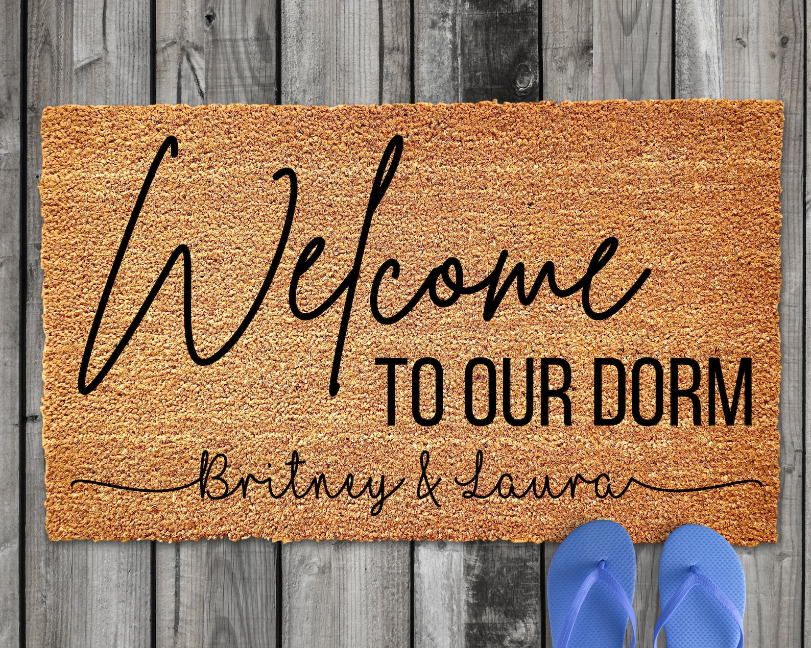 Doormat for Dorm Personalized Dorm Doormat Dorm Decor for - Etsy