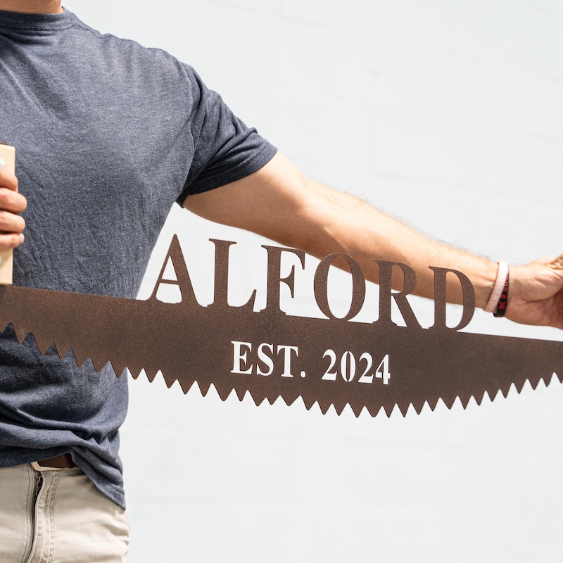 Rustic Blade Sign - Etsy