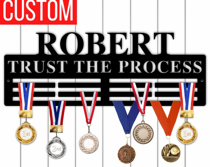 Custom Medal Hanger Holder Display Personalized Medal Holder - Etsy
