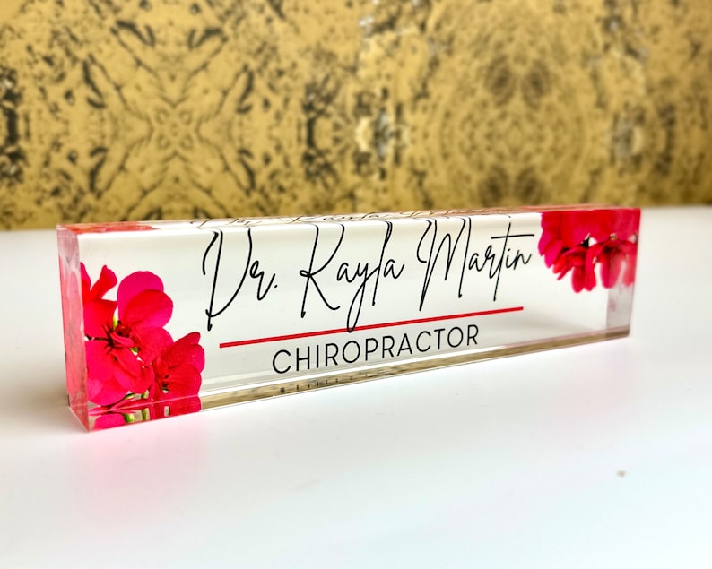 Office Desk Name Plate Personalized Custom Name Plates for - Etsy