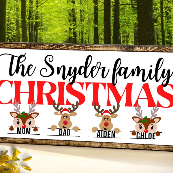 Christmas Wood Sign - Etsy
