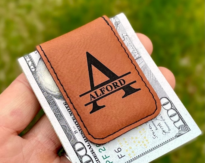 Personalized Money Clip, Groomsmen Money Clip, Custom Magnetic Money ...