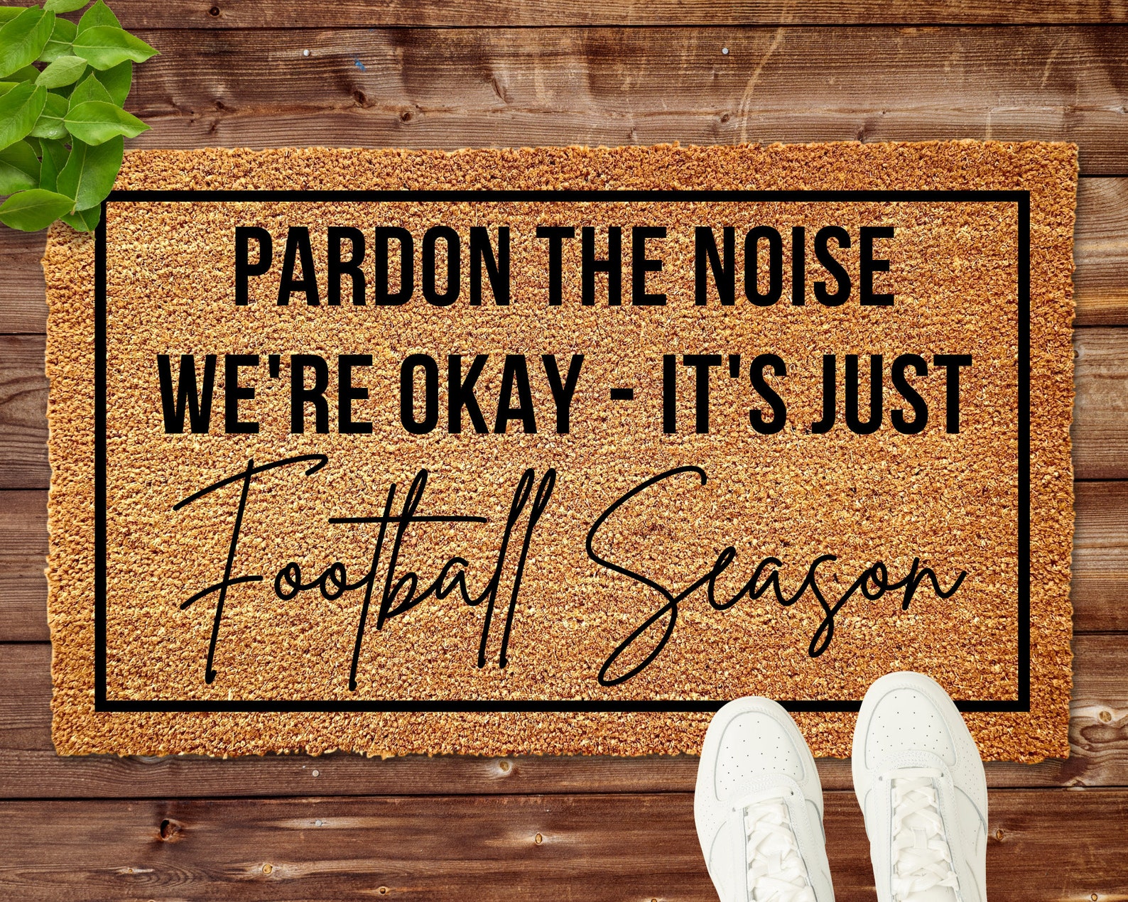 Doormat for Football Funny Doormat Football Welcome Mat - Etsy