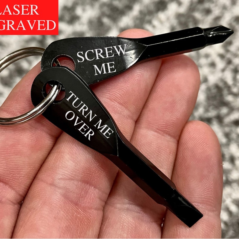 Manly Keychain - Etsy