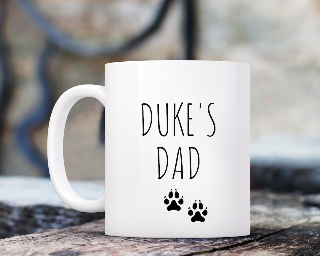 Dog Dad Mug, Fathers Day Gift From Dog, Dog Dad Gift, Dad Gift From Dog ...
