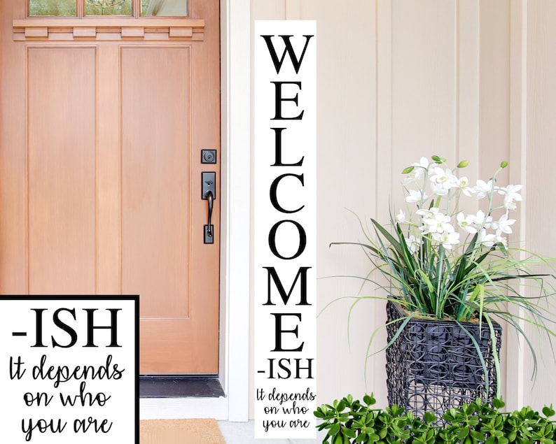 Funny Front Door Sign Funny Porch Sign Funny Welcome Sign Front Door ...