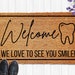 Dental Office Welcome Mat, Dentist Doormat, Welcome Mat, Funny Door Mat ...