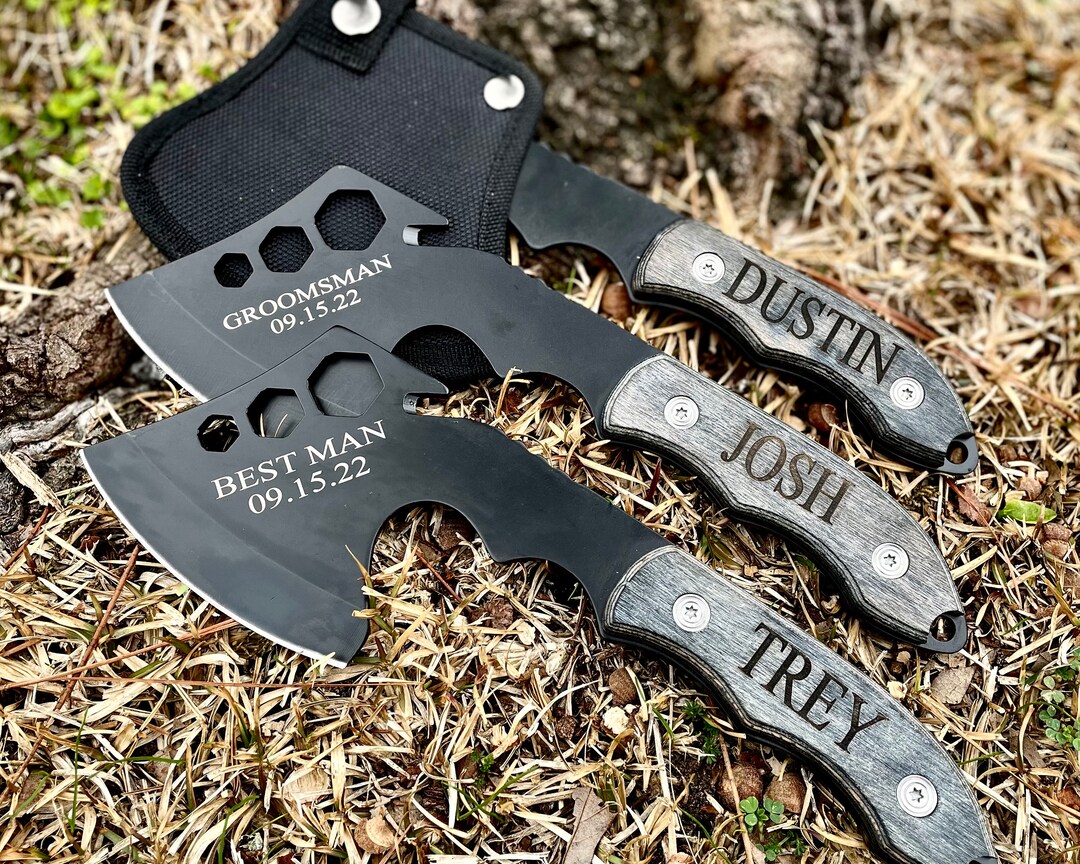Bachelor Party Favors Bachelor Party Gifts Groomsmen Hatchet Groomsmen ...