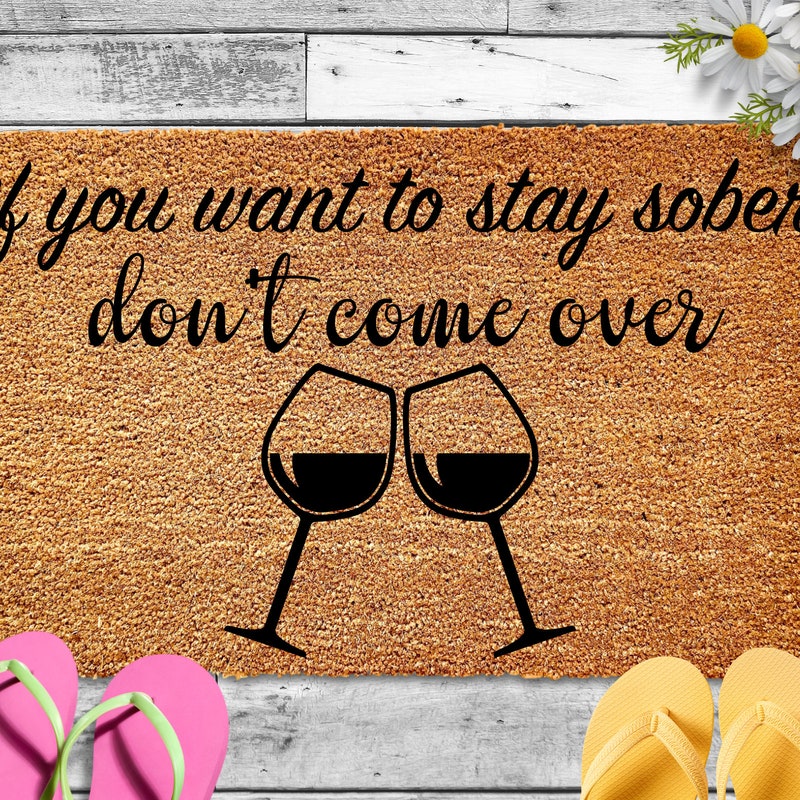 Come as You Are Doormat - Etsy
