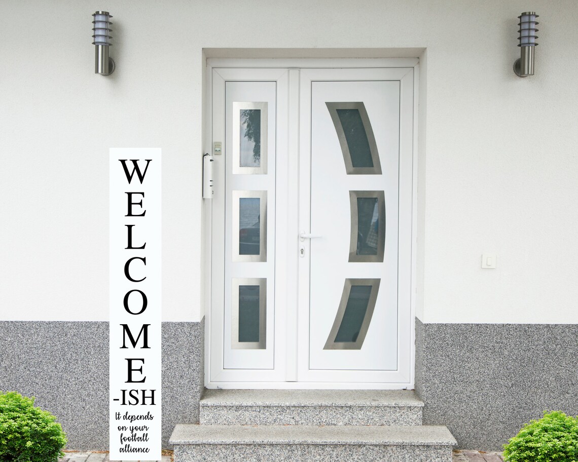 Funny Front Door Sign Funny Porch Sign Funny Welcome Sign for - Etsy