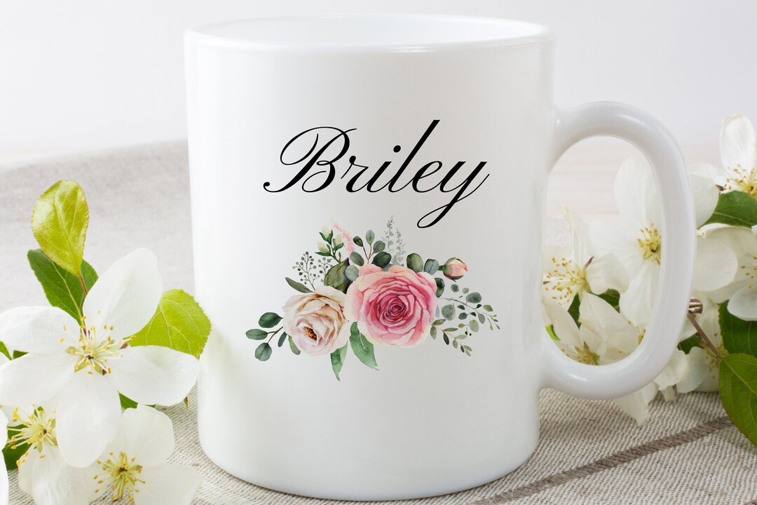 Personalized Name Mug for Women & Girls, Custom Name Coffee Mug, Name ...
