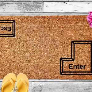 Funny Nerdy Gift Welcome Mat Nerd Unique Door Mat Funny Door Mat ...