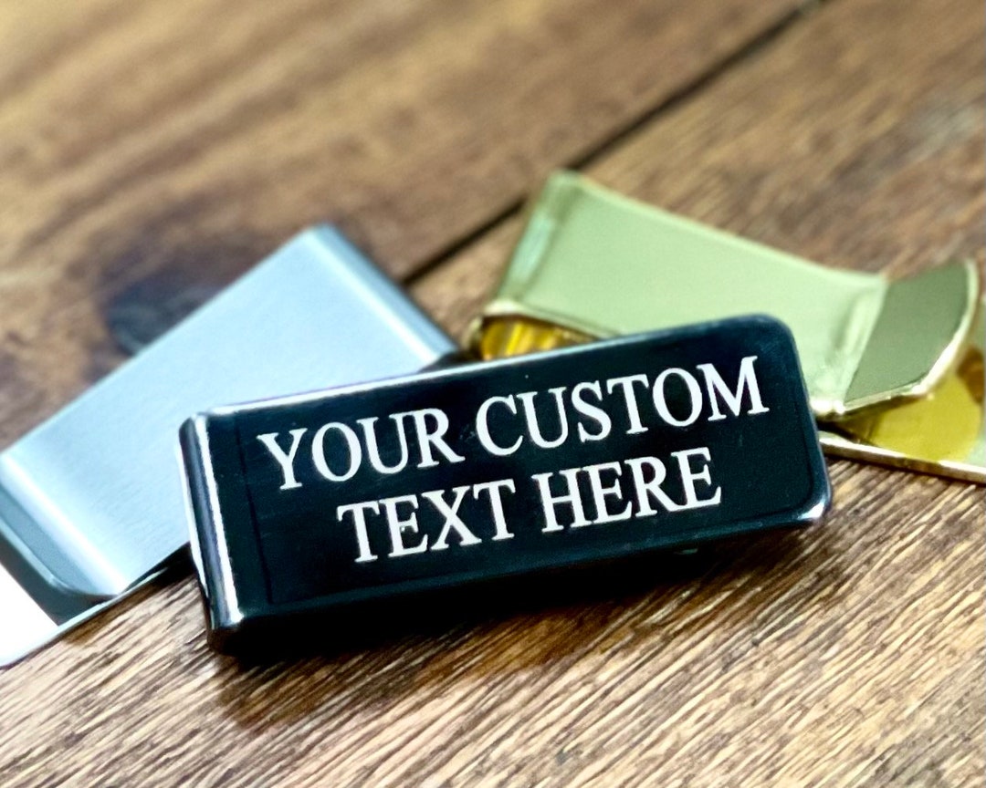 Custom Money Clip for Men Personalized, Money Clips for Groomsmen ...