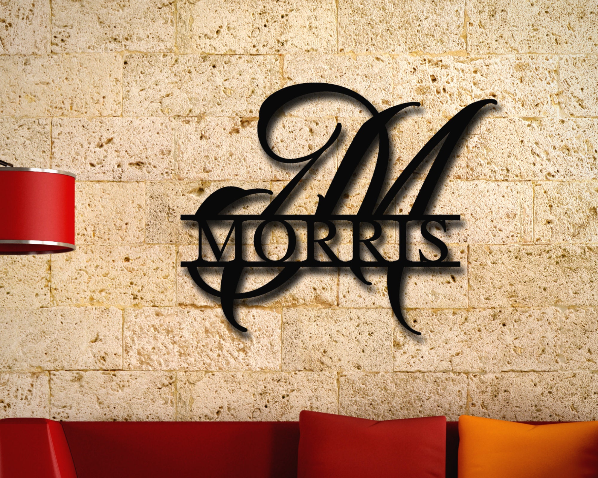 Personalized Wedding Gift Last Name Sign Family Name Sign - Etsy