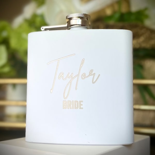 Personalized Flask - Etsy