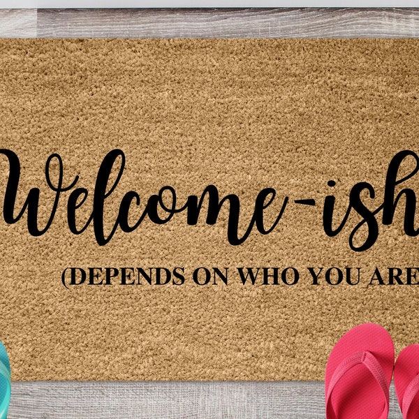 Welcome Mat Funny - Etsy